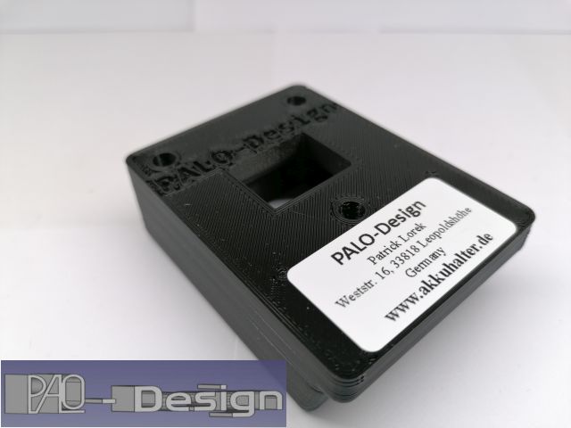 Akkuhalter und Adapter - Battery holder for WORX Powershare 20V batteries